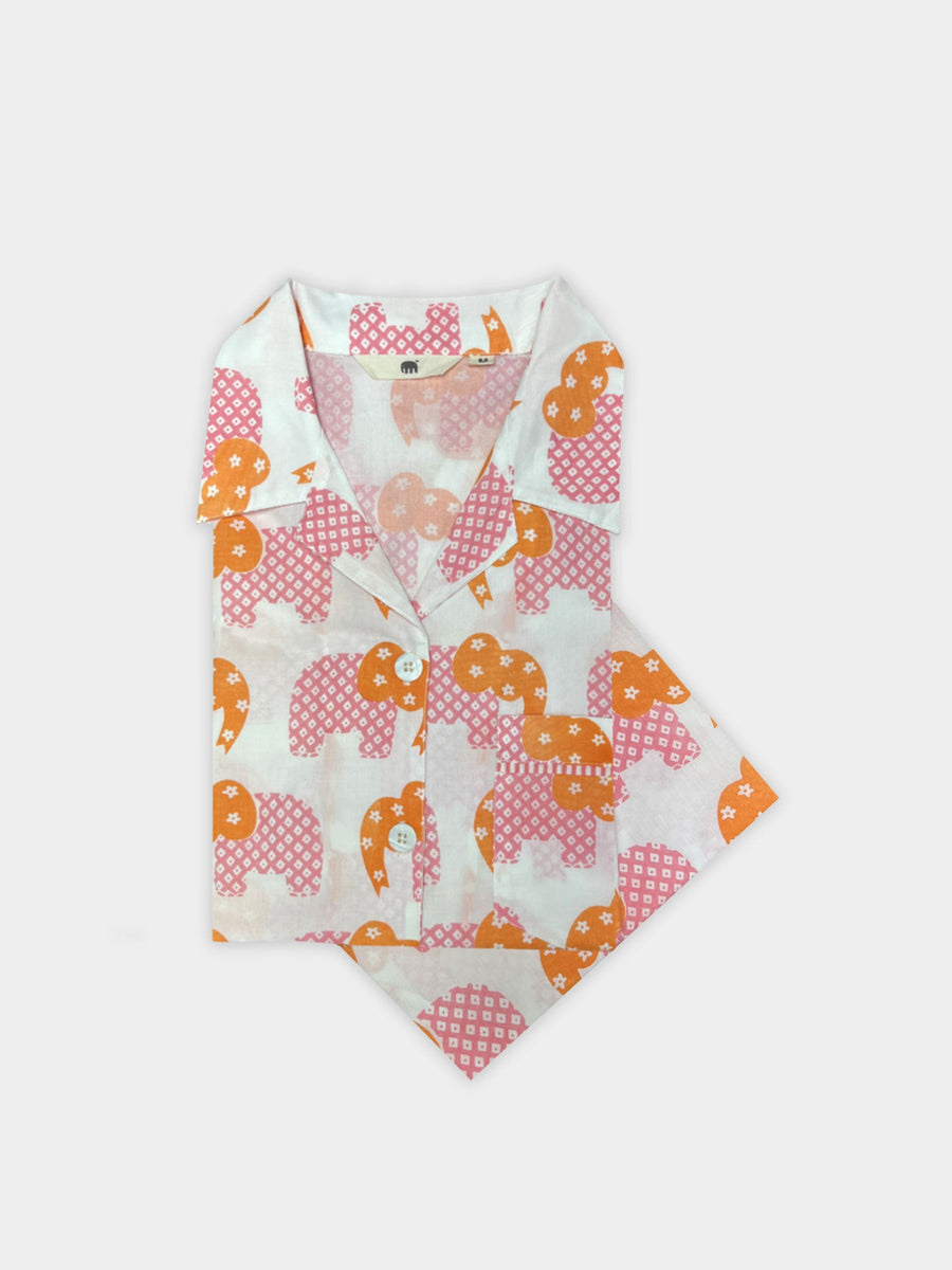 Women's Pyjama Set Corbett Haathi – The Almirah - NYC