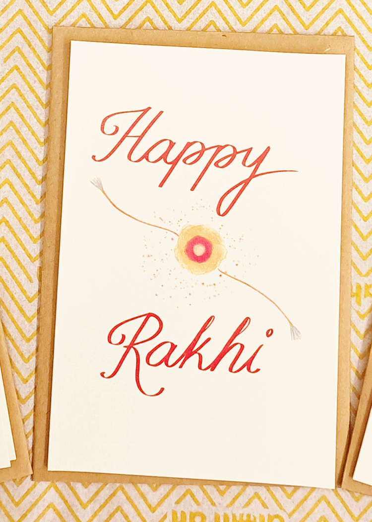 Happy Rakhi Greeting Card – The Almirah - NYC